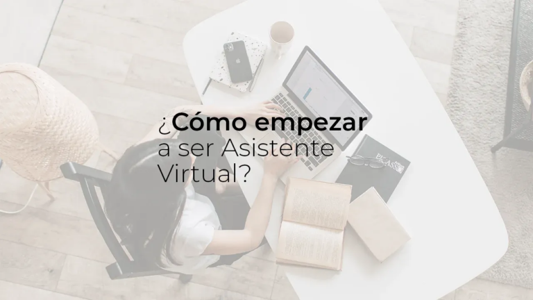 Empezar a trabajar de asistente virtual